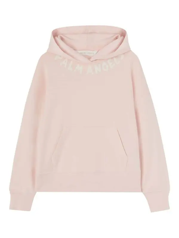Palm Angels Seasonal Cotton Hoodie - Pink