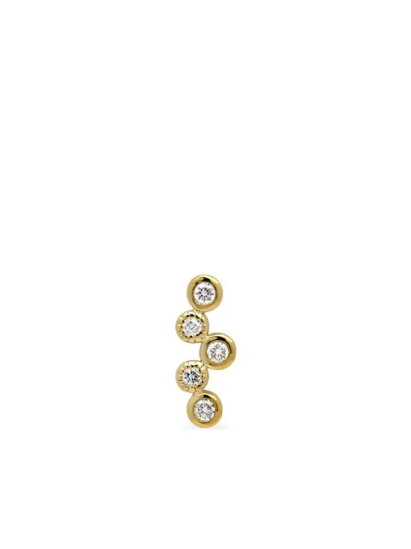 LARK & BERRY 14kt Yellow Constellation Diamond Stud Earring - Gold