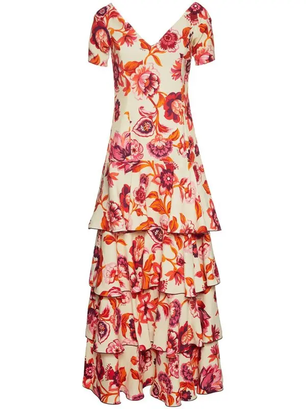 La DoubleJ Tiered Maxi Dress