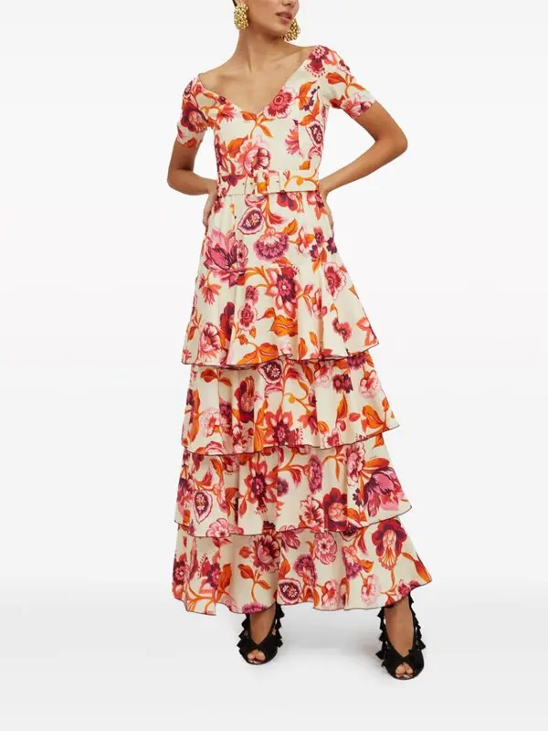 La DoubleJ Tiered Maxi Dress