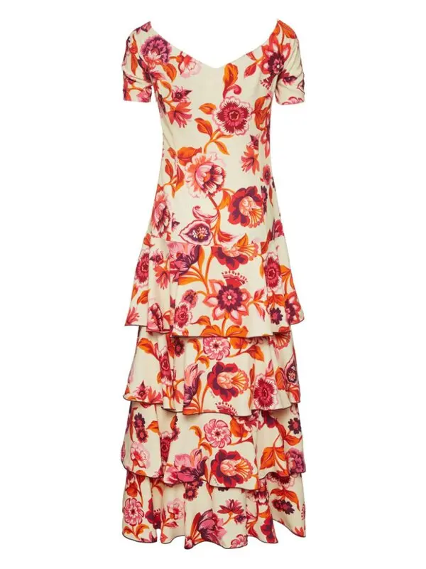 La DoubleJ Tiered Maxi Dress