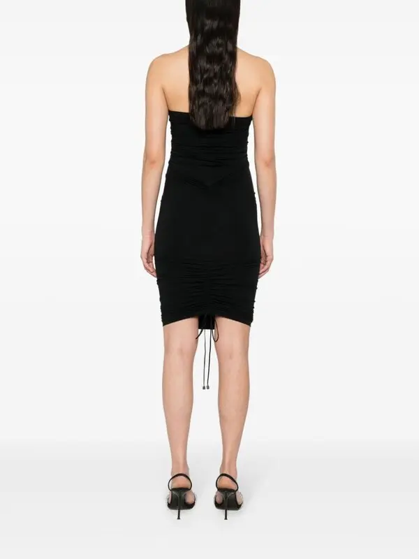 wolford crepe jersey dress Crpe jersey midi dress in black - Wolford