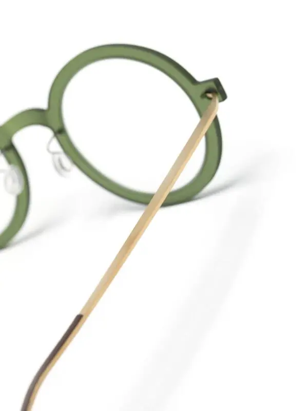 LINDBERG Round-frame Eyeglasses