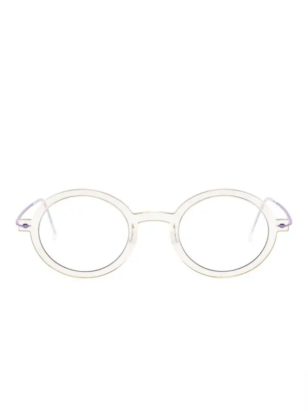 LINDBERG Round-frame Glasses - Neutrals