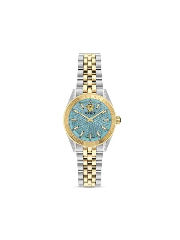 Versace V-code Lady 36mm - Blue