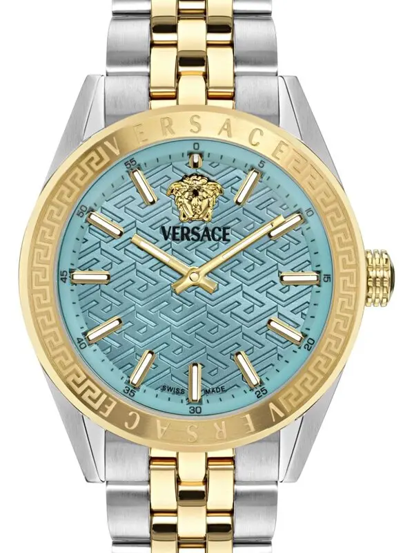Versace V-code Lady 36mm - Blue