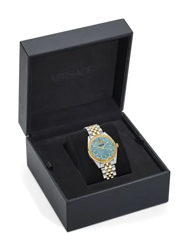 Versace V-code Lady 36mm - Blue