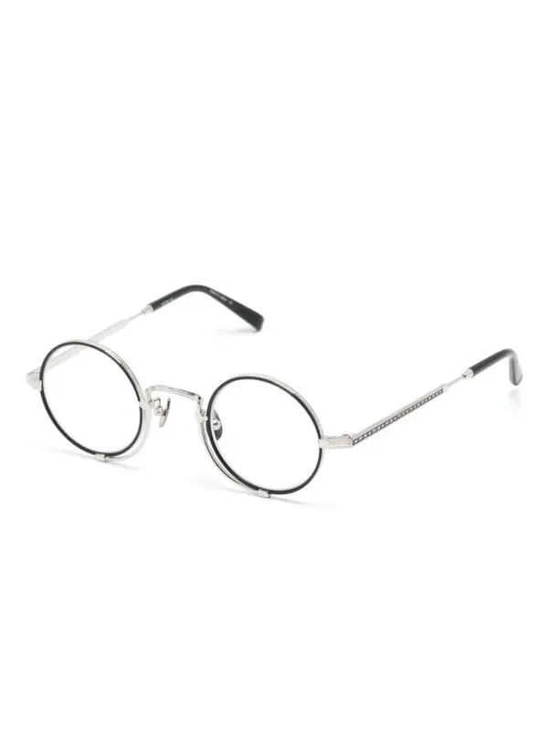 Matsuda 10103h Round-frame Glasses - Silver