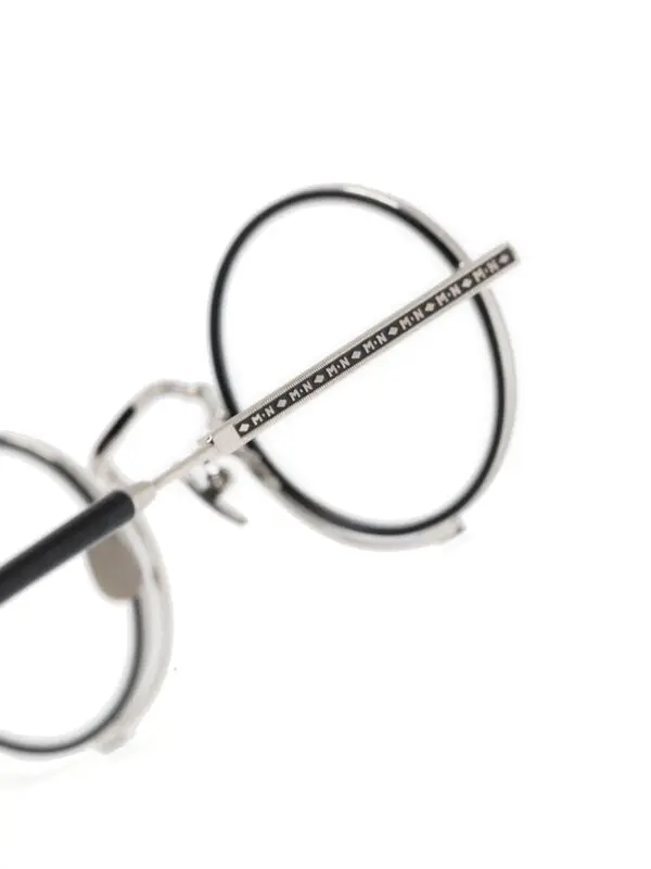 Matsuda 10103h Round-frame Glasses - Silver