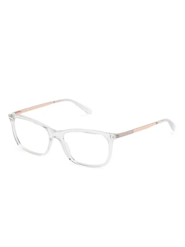 Michael Kors Logo-engraved Square-frame Glasses