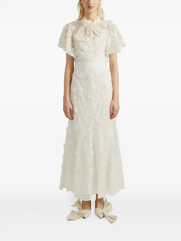 Erdem Celestina Cutwork-organza Dress