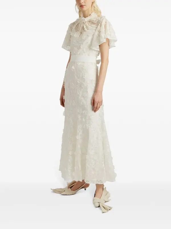 Erdem Celestina Cutwork-organza Dress