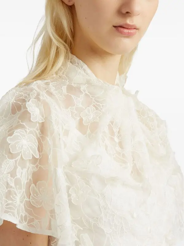 Erdem Celestina Cutwork-organza Dress