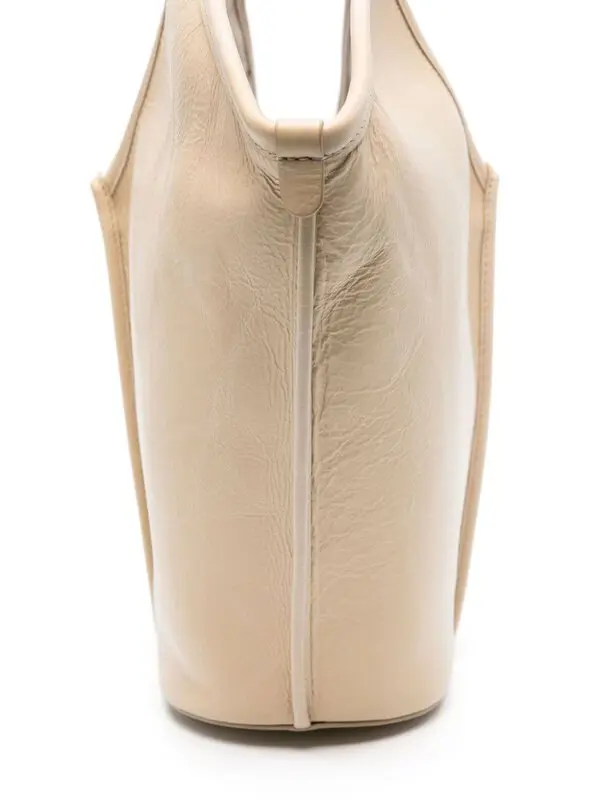 Hereu Calella Distressed Leather Tote Bag