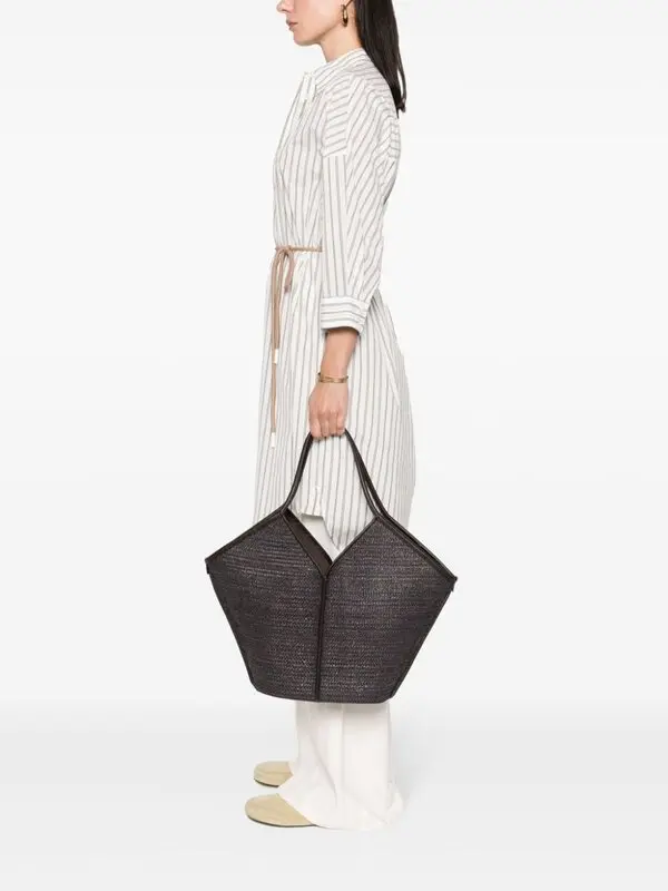 Hereu Calella Raffia Tote Bag