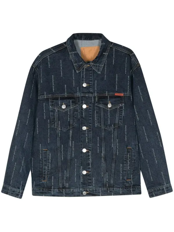 Martine Rose Embroidered Denim Jacket