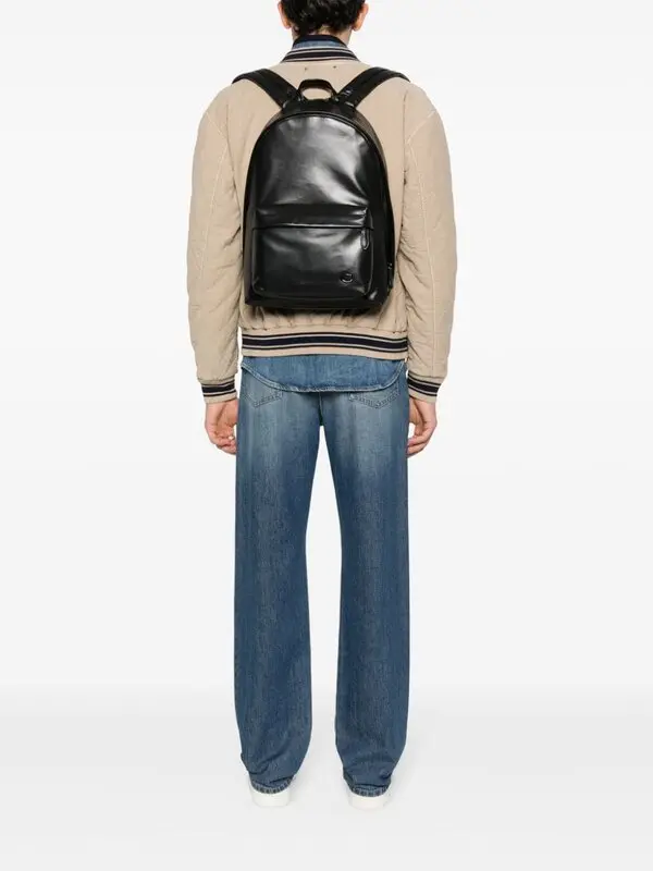 COACH Hall Leather Backpack