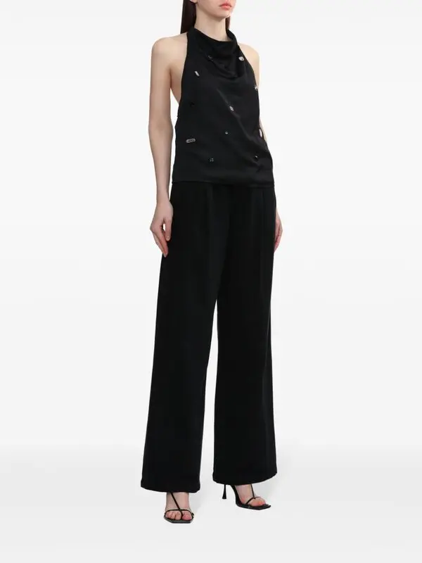 AGOLDE Ellis Wide-leg Jeans - Black