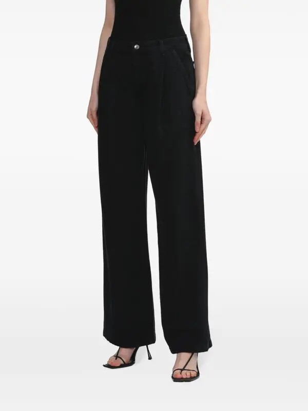 AGOLDE Ellis Wide-leg Jeans - Black