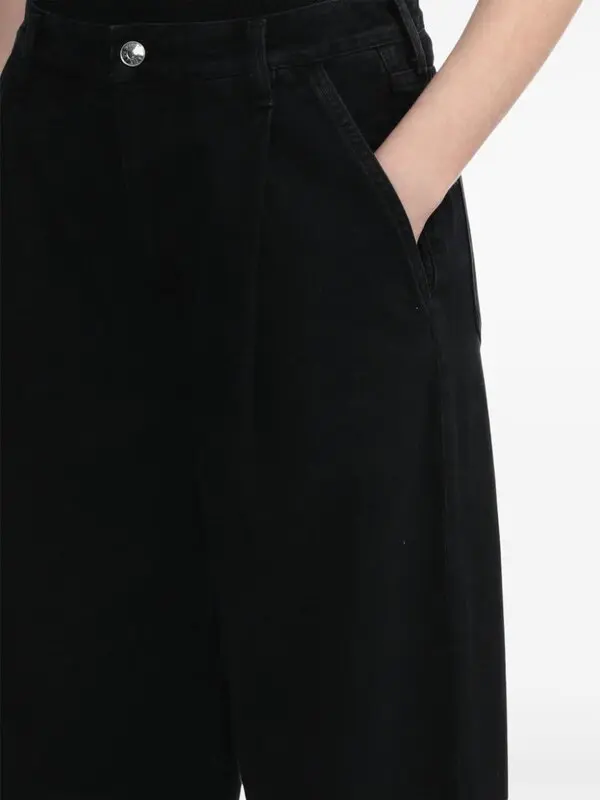 AGOLDE Ellis Wide-leg Jeans - Black