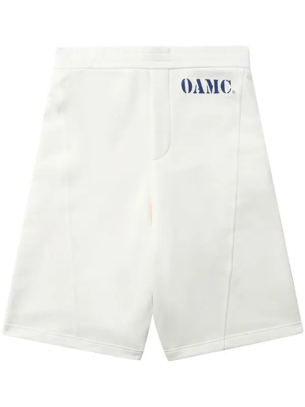 OAMC Logo-print Track Shorts