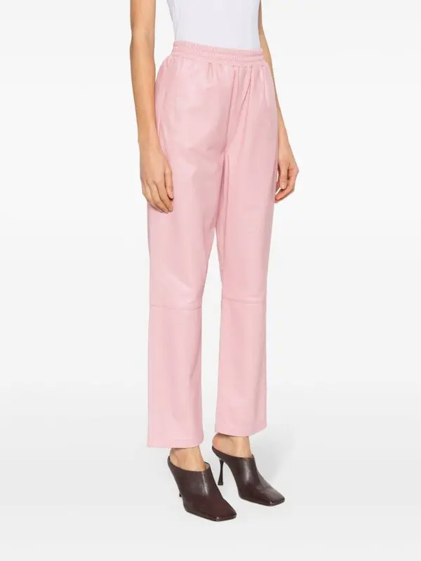 ARMA Tapered Leather Trousers