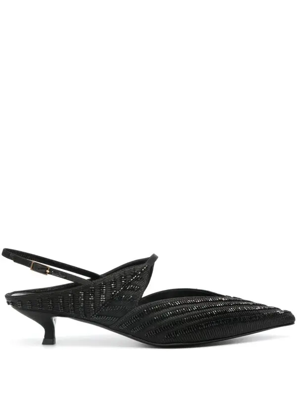 Giorgio Armani 35mm Bead-embellished Pumps