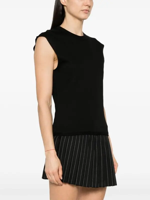 Rabanne Chain-detail T-shirt - Black