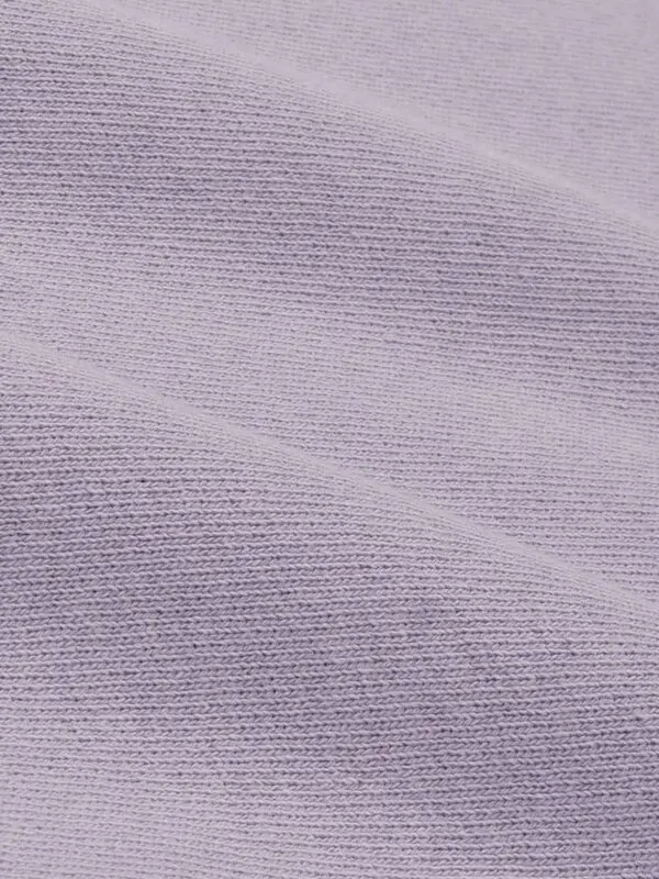 Sporty & Rich Vendome Logo-embroidered Shorts - Purple