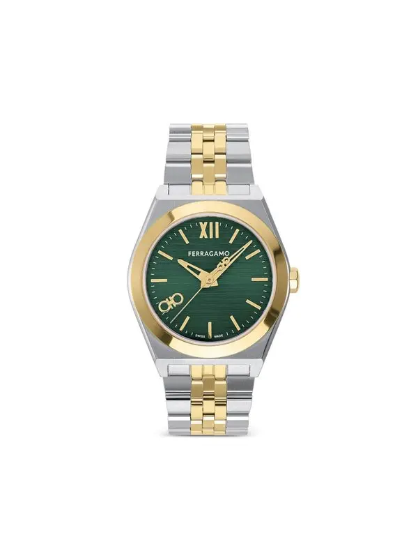 FERRAGAMO Vega 40mm Bracelet Watch - Green