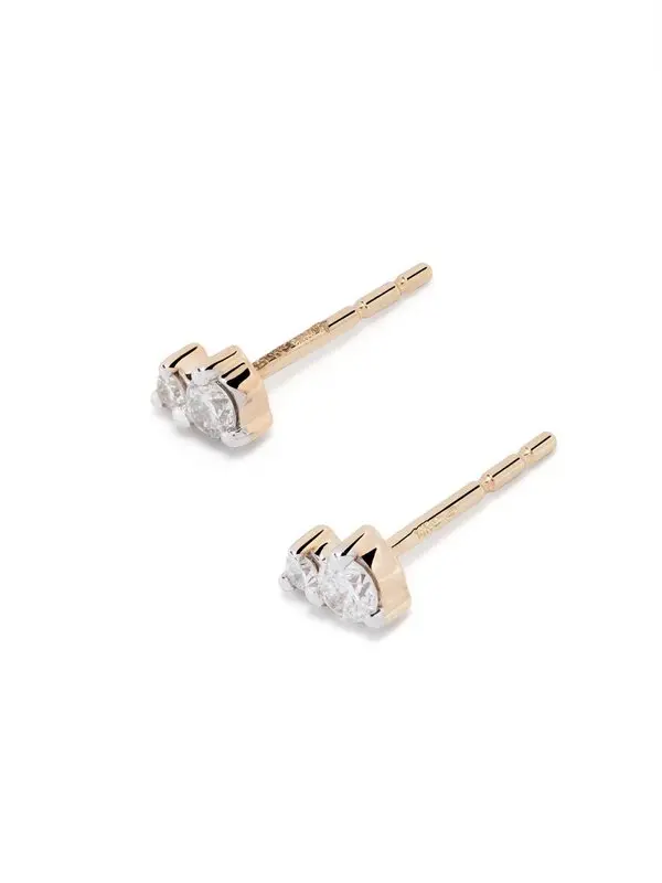 Adina Reyter 14kt Yellow Diamond Amigos Stud Earrings
