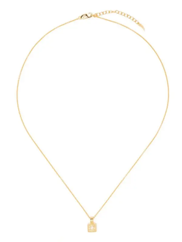 MISSOMA Mini Square Pendant Necklace