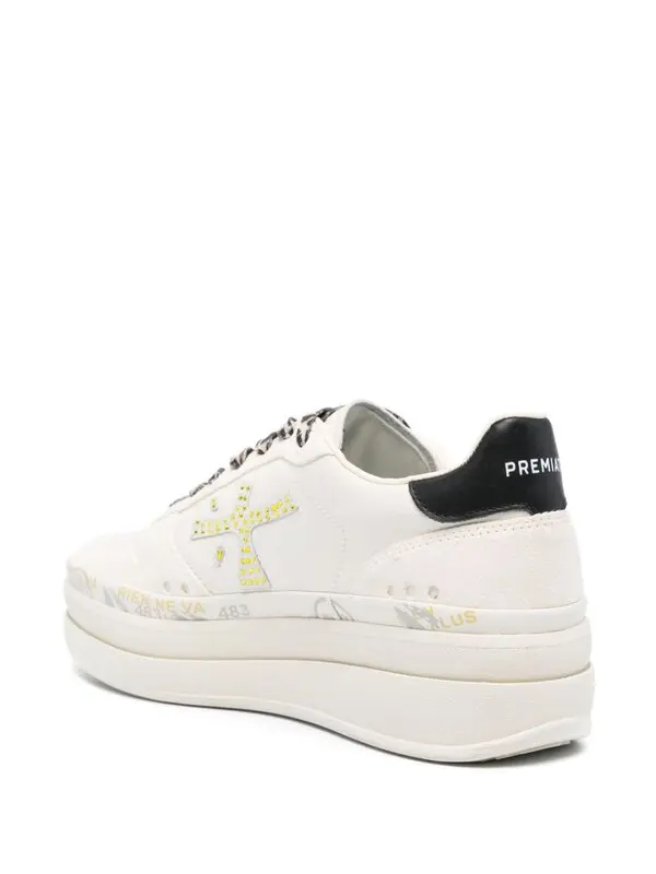 Premiata Logo-print Platform Sneakers