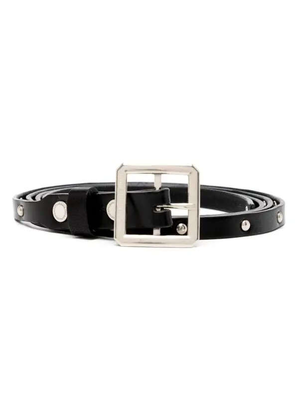 TAKAHIROMIYASHITA THESOLOIST. Studded Leather Belt - Black