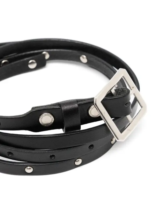 TAKAHIROMIYASHITA THESOLOIST. Studded Leather Belt