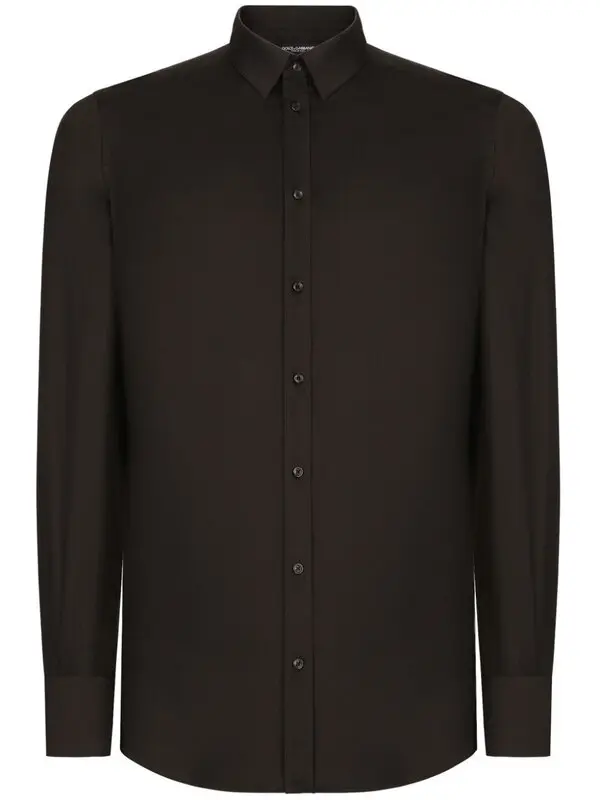 Dolce & Gabbana Long-sleeve Cotton-blend Shirt