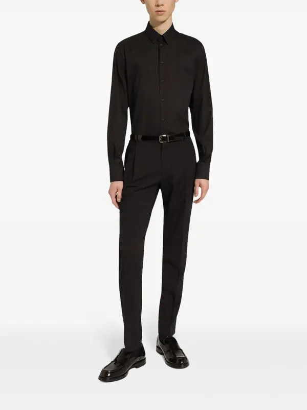 Dolce & Gabbana Long-sleeve Cotton-blend Shirt
