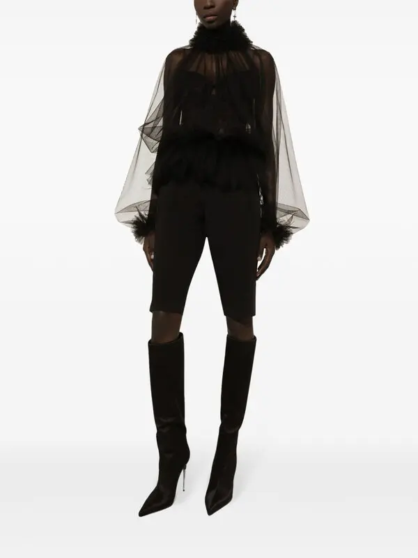 Dolce & Gabbana Pleat-detail Tailored Shorts