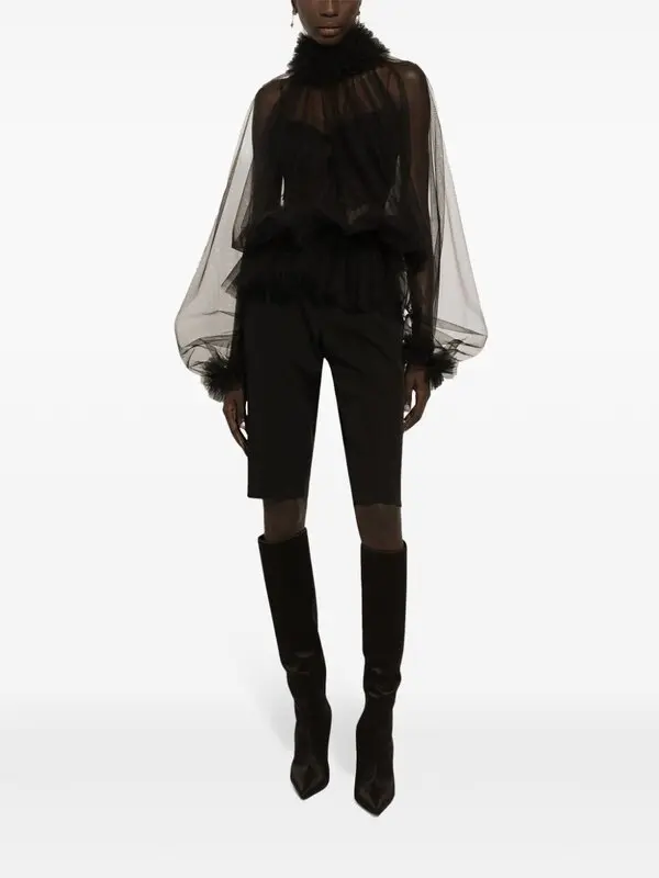 Dolce & Gabbana Pleat-detail Tailored Shorts