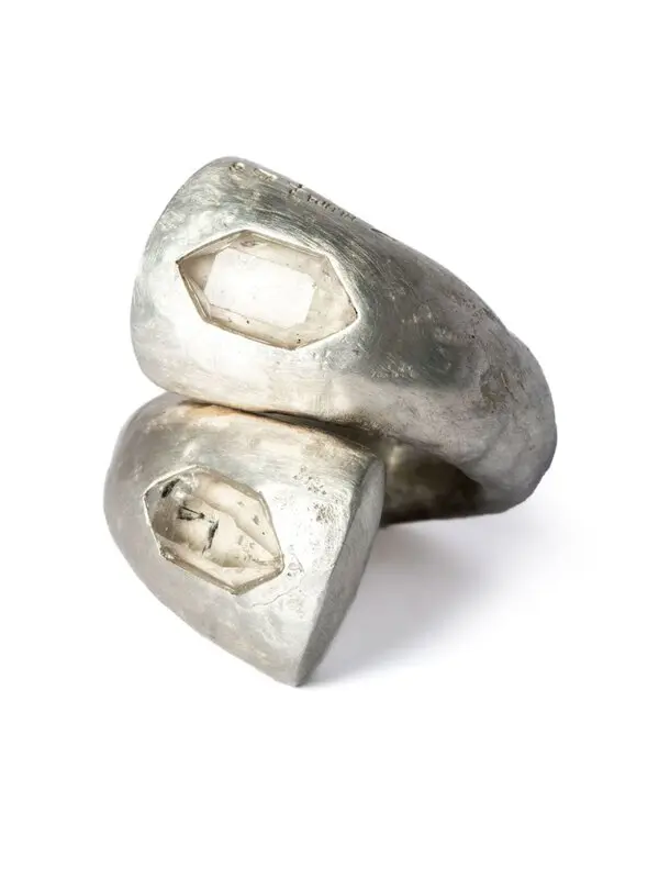 PARTS OF FOUR Big Twisted Druid Diamond Ring