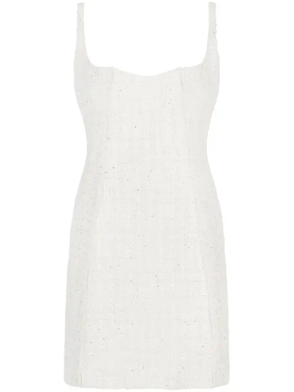 Gcds Tweed Mini Dress