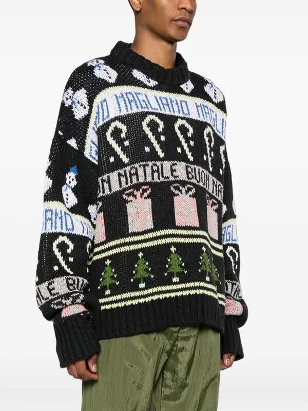 MAGLIANO Jacquard Crew-neck Jumper