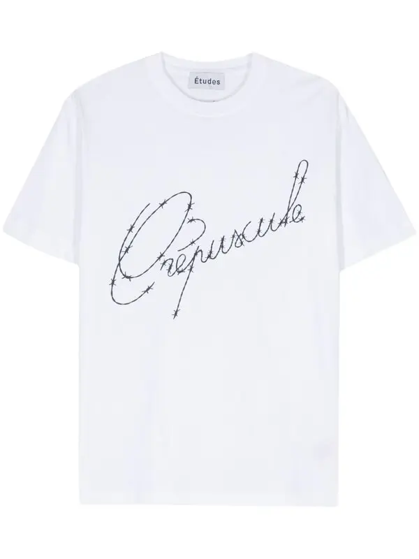 Études Studio Wonder N23 Crépuscule T-shirt - White