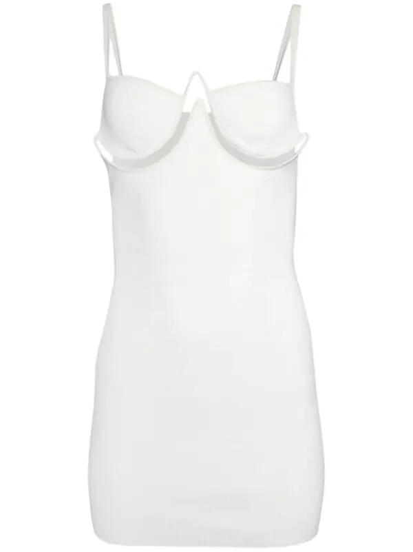DION LEE Underwire-cup Mini Dress