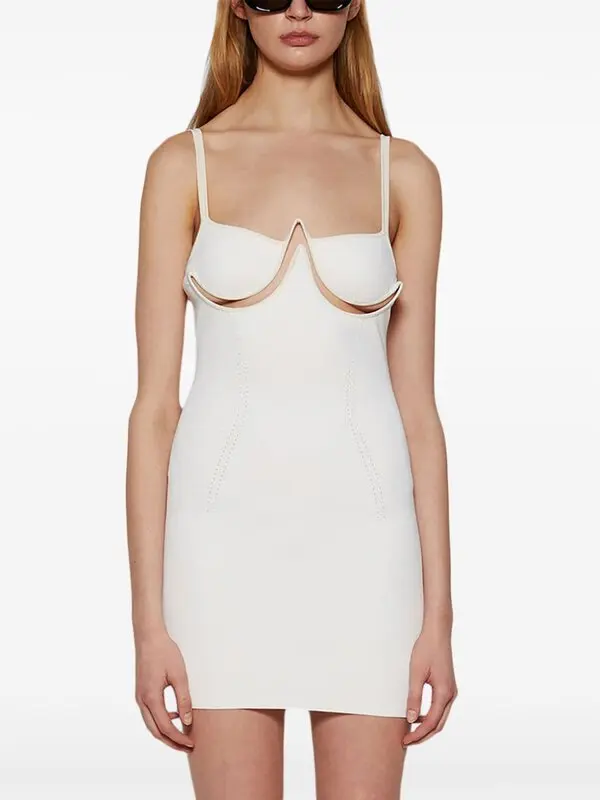 DION LEE Underwire-cup Mini Dress