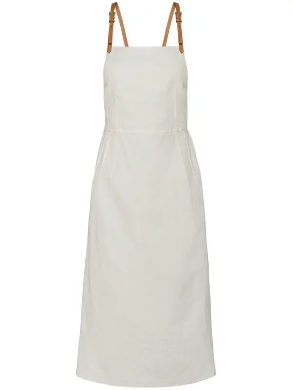 Prada Linen Midi Dress