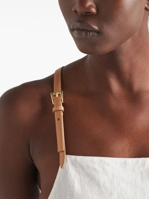 Prada Linen Midi Dress