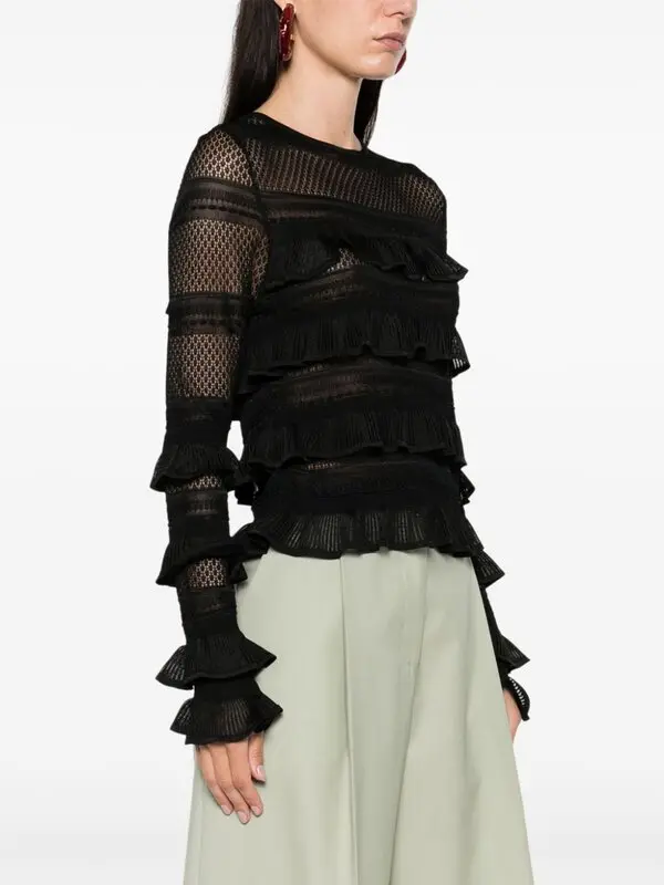 Zimmermann Natura Frill Ruffled Top