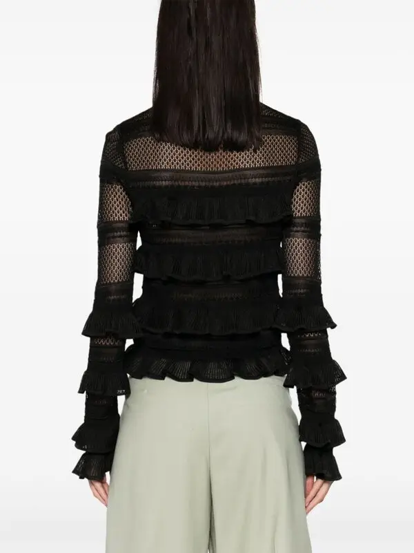 Zimmermann Natura Frill Ruffled Top