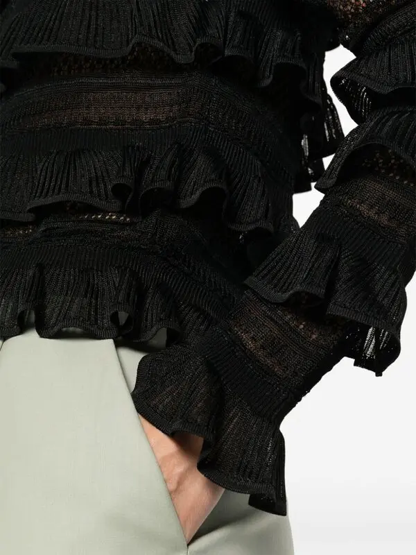 Zimmermann Natura Frill Ruffled Top